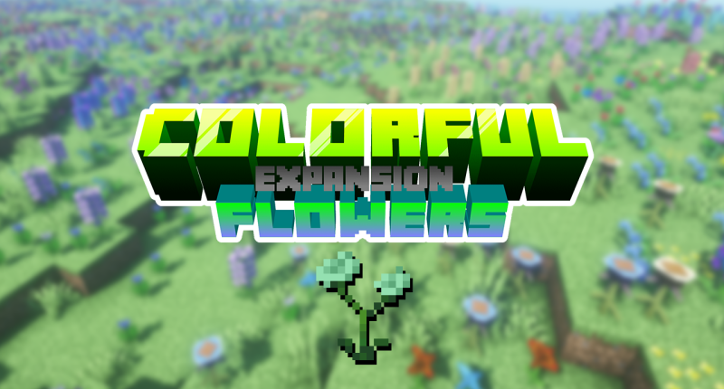 Colorful Expansion Flowers | MCreator
